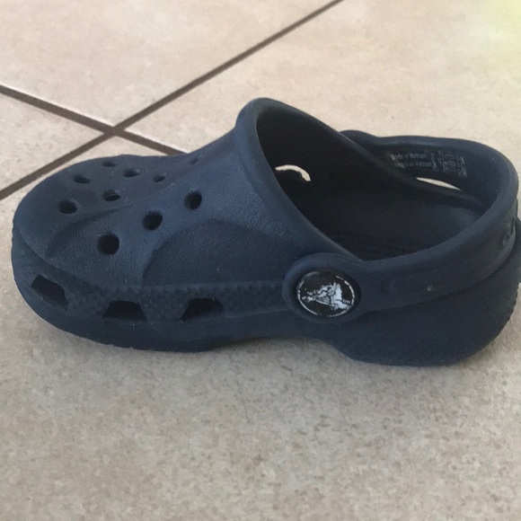 CROCS | Shoes | Crocs Little Kids Dark Blue Size 45 | Poshmark